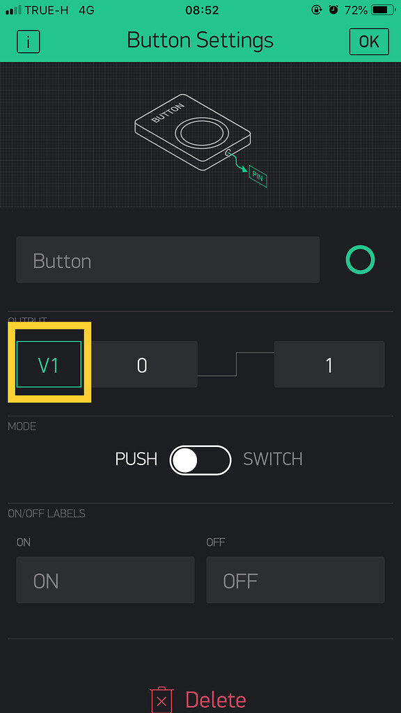 ตัวอย่างการใช้งาน virtual Pin หนึ่งตัวคุมหลาย output - Blynk - อิเล็ก ...