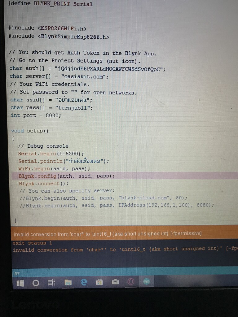 Esp8266 ติดปัญหาเชื่อมต่อไม่ได้ค่ะ - ESP8266 - อิเล็กอีซี่(Eleceasy)