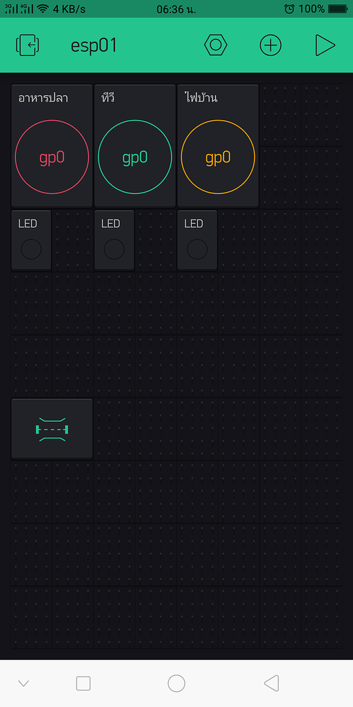 Esp 01s โชว์สถานะหลอดไฟใน blynk - หน้า 2 - Blynk - อิเล็กอีซี่(Eleceasy)