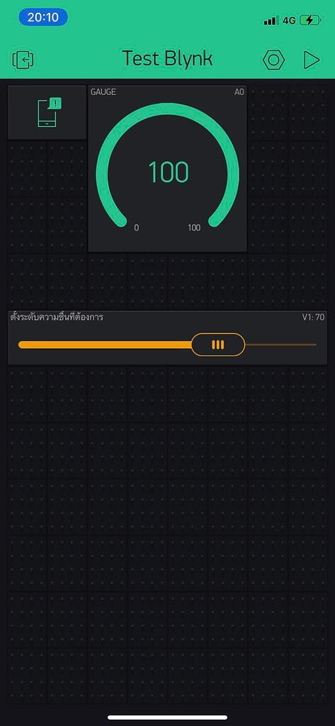 อยากทราบวิธีควบคุมความชื้น ผ่าน Slider บน Blynk ค่ะ - ☕️ ทั่วไป - อิเล็กอีซี่(Eleceasy)