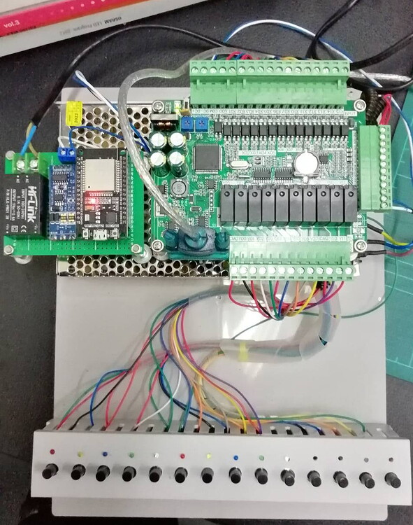 PLC FX3U Board + esp32 เปิด ปิด อุปกรณ์ไฟฟ้า 10 อุปกรณ์ ตอนที่ 4 (ตอนจบจ้า) - ESP32 - อิเล็กอีซี ...