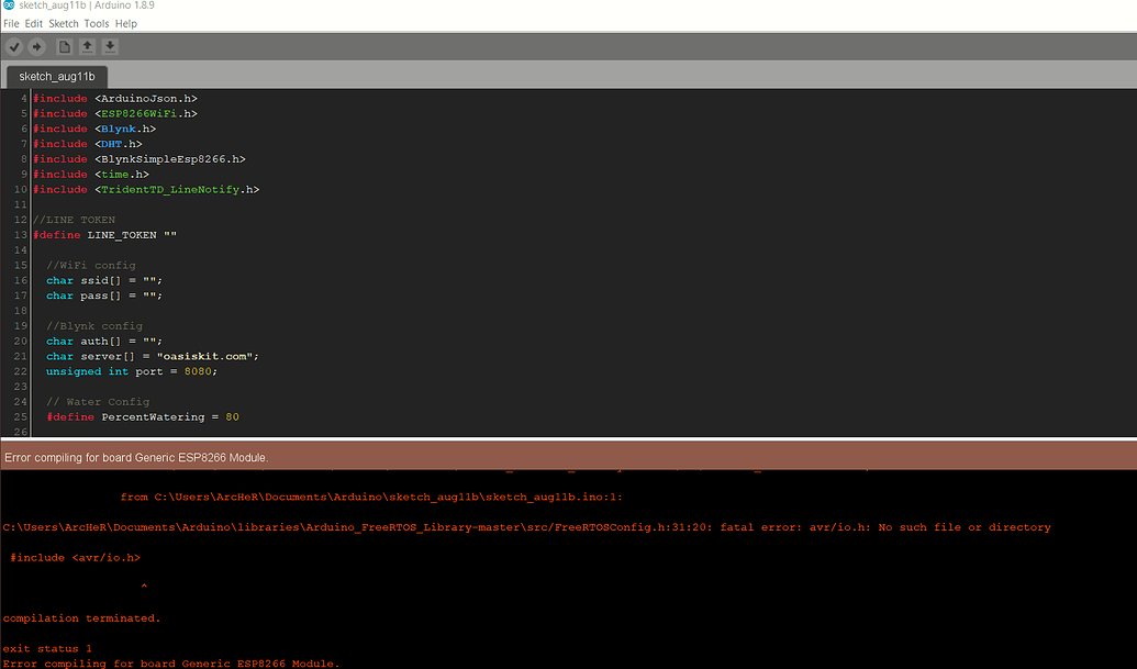 Include Error Avr Io H No Such File Or Directory แก้ยังไงครับ ⌨️ Programming อิเล็กอีซี่