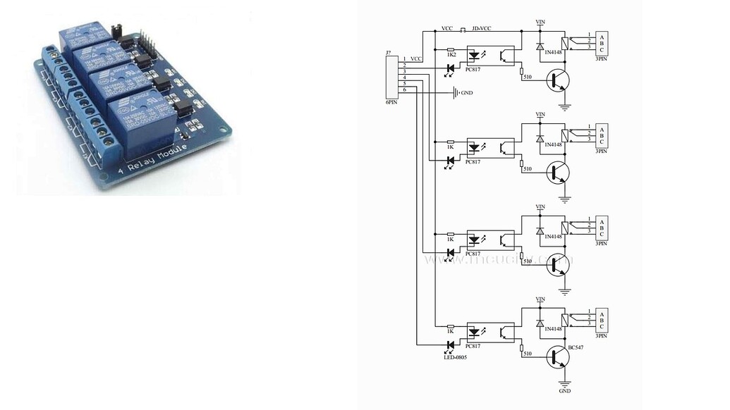 รวมรวมวงจร Relay Module แบบ Active High Active Low - ☕️ ทั่วไป - อิเล็ก ...